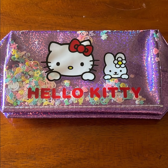 Hello Kitty | Accessories | Hello Kitty Purple And Red Bag With Cartoon ...